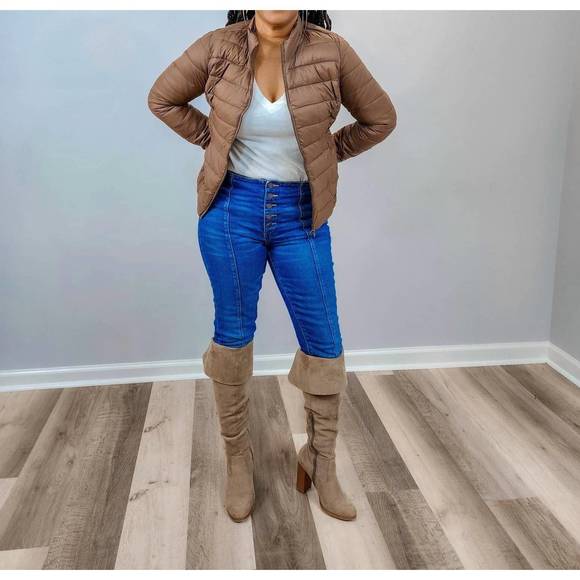 Love Tree | Jackets & Coats | New Love Tree Thermal Puffer Jacket In ...